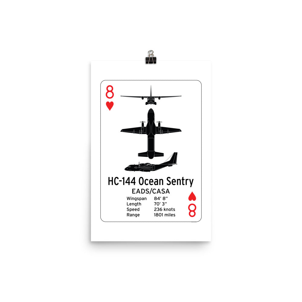 HC-144 Ocean Sentry Poster – Recon Cards
