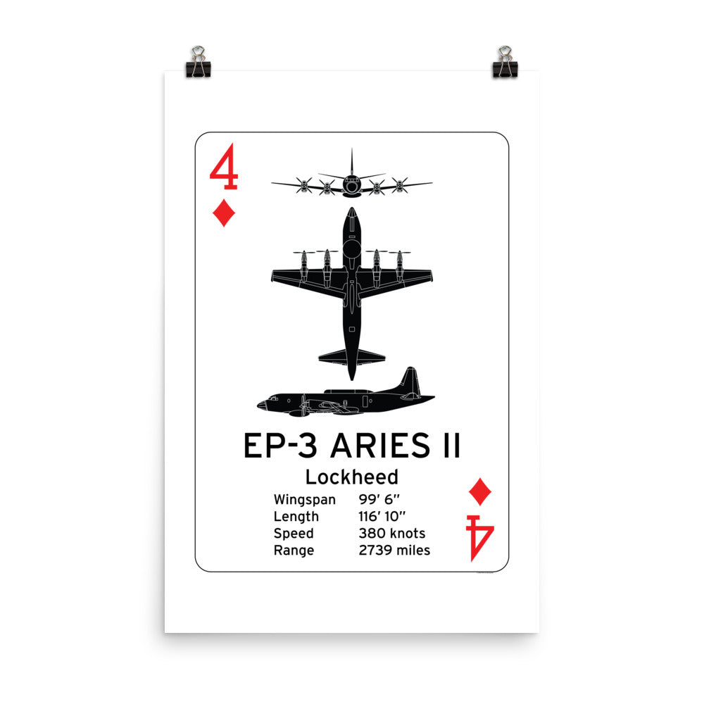 EP-3 ARIES II Poster – Recon Cards