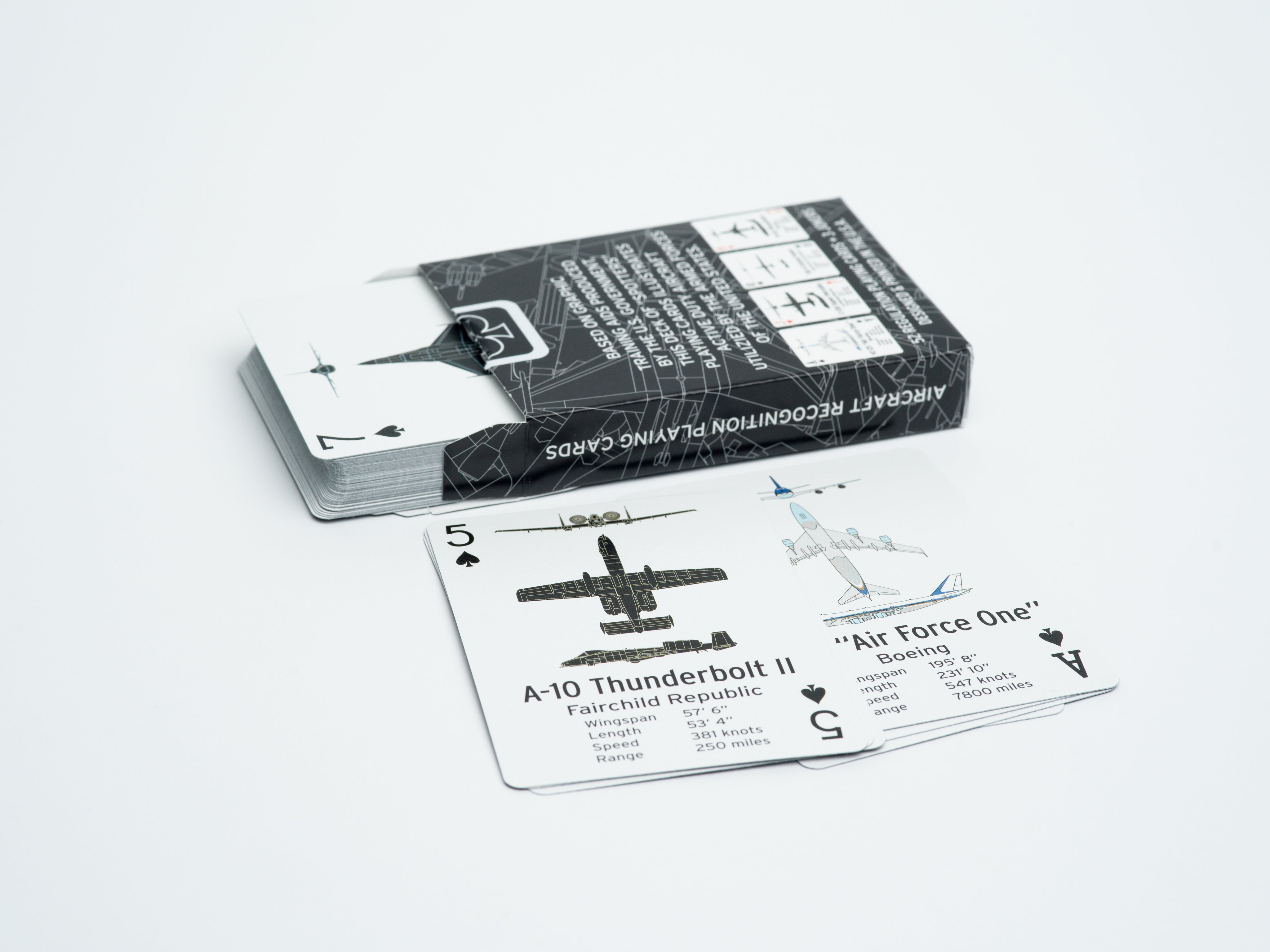 Aircraft Recognition Playing Cards – Recon Cards